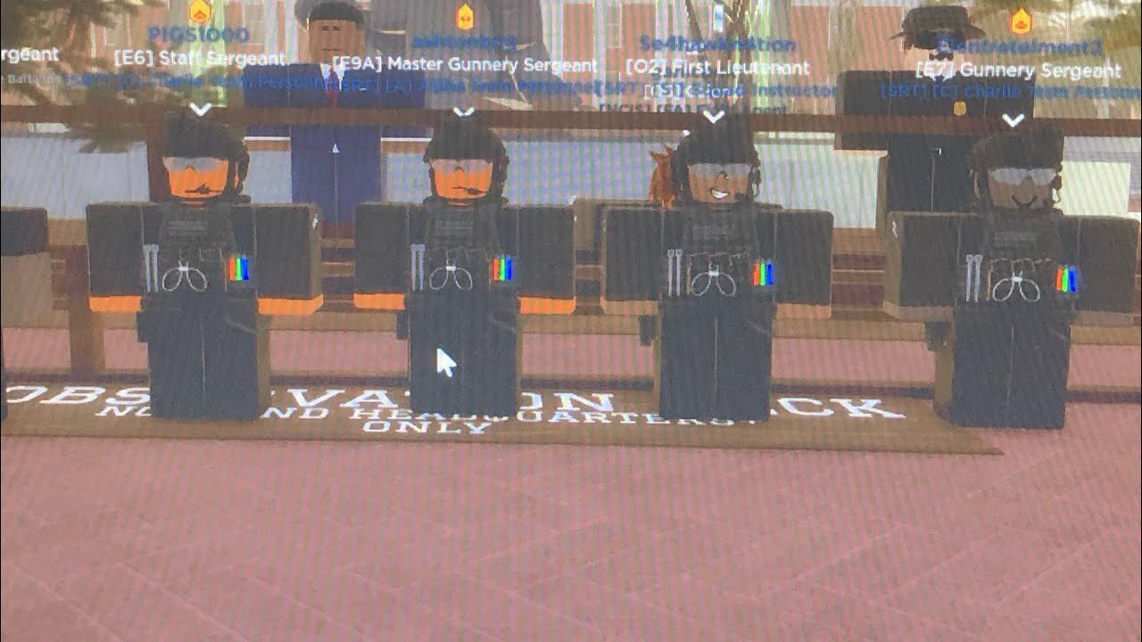 The roblox marine Corps MP SRT - YouTube