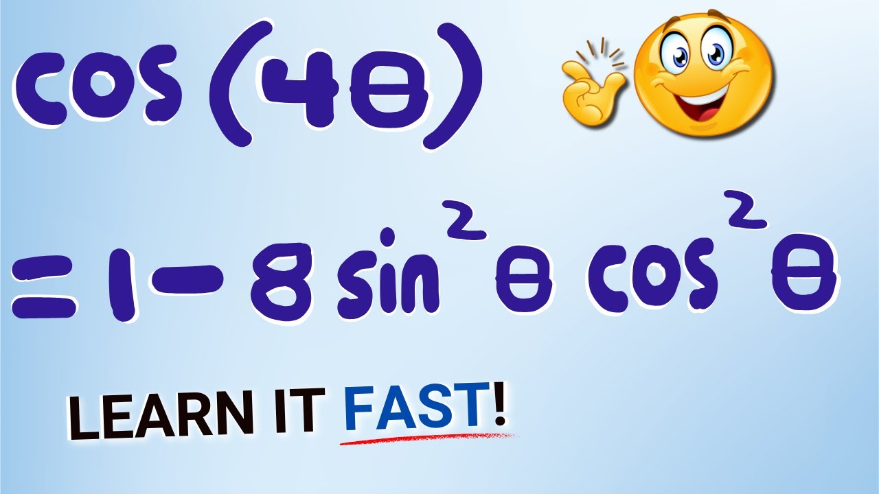 Here's How To QUICKLY PROVE This Cos 4 Theta Identity | Precalculus ...