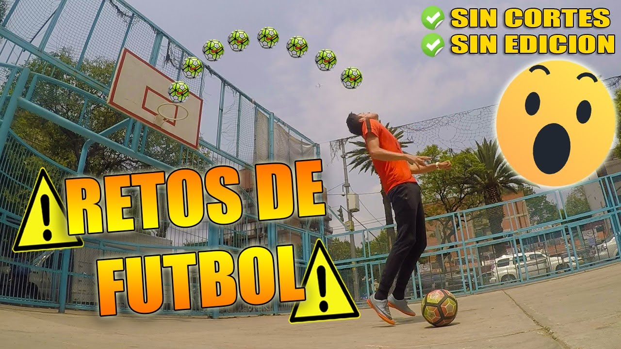 5 RETOS de FUTBOL EPICOS - Sin EDICION sin CORTES ⚽️🔥 - YouTube