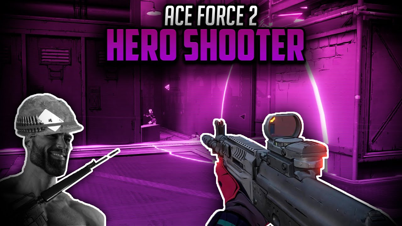 Jugando Ace Force 2 el NUEVO HERO SHOOTER de Tencent - YouTube