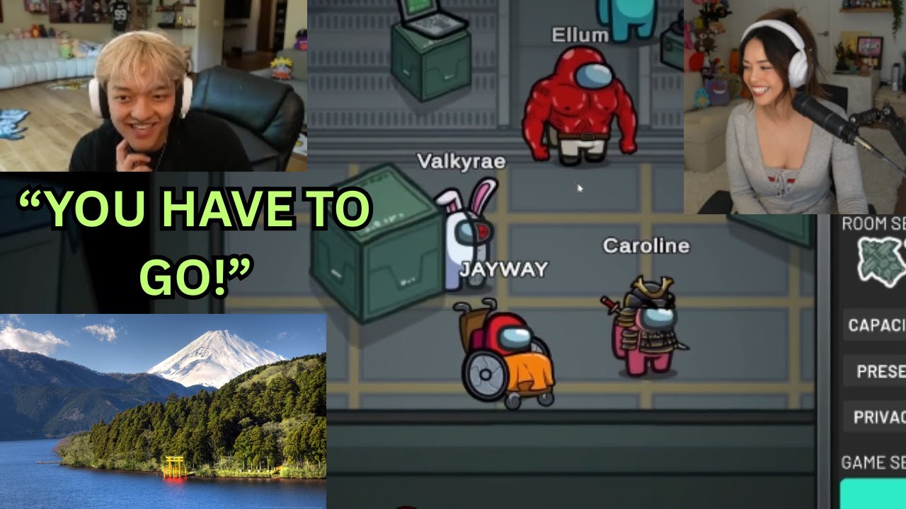 Jason Tells Valkyrae To Go To Hakone! - YouTube