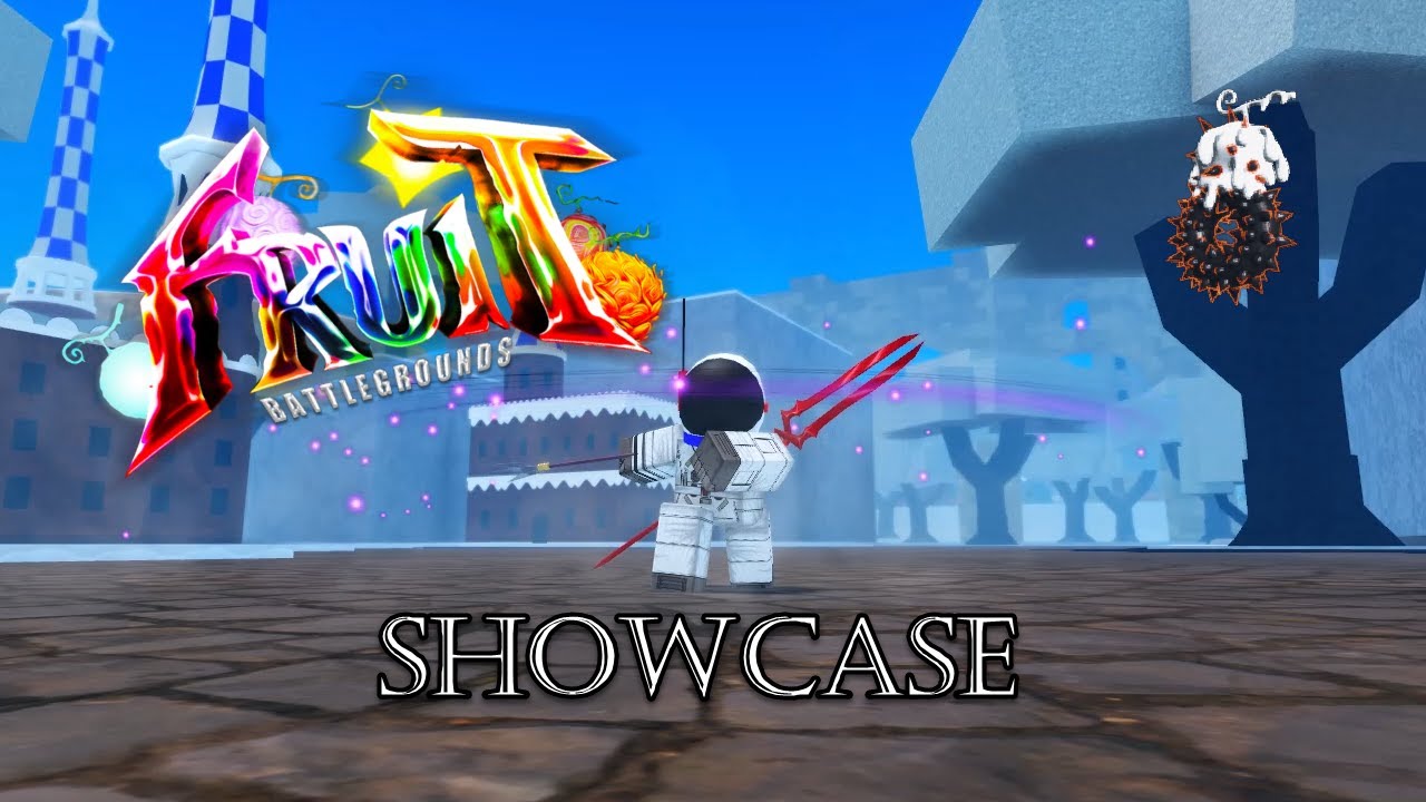 Dough V2 Showcase Fruit Battlegrounds Youtube