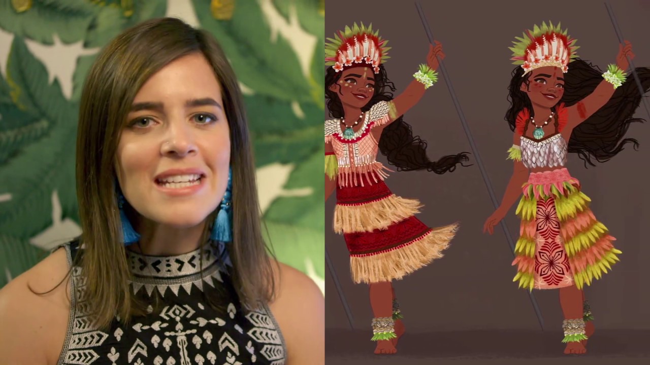 Moana 2016 behind the scenes | Island Fashion - YouTube
