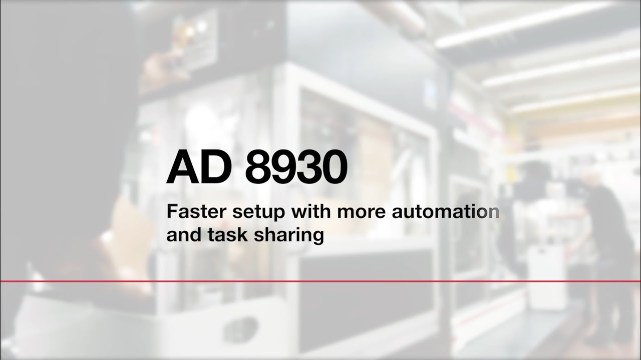 AD 8930 Faster setup with more automation and task sharing - YouTube