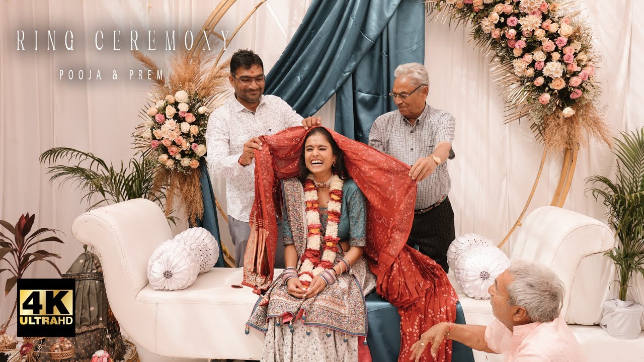 Ring Ceremony | Pooja & Prem | Jagruti Films Bhuj Kutch - YouTube