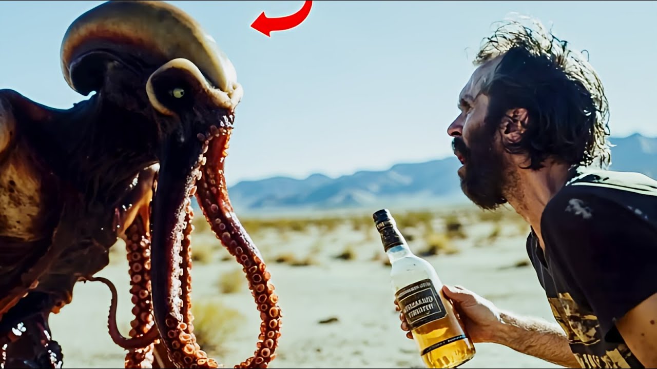 Deadly alien attack and the only way to survive is to stay drunk. fast ...