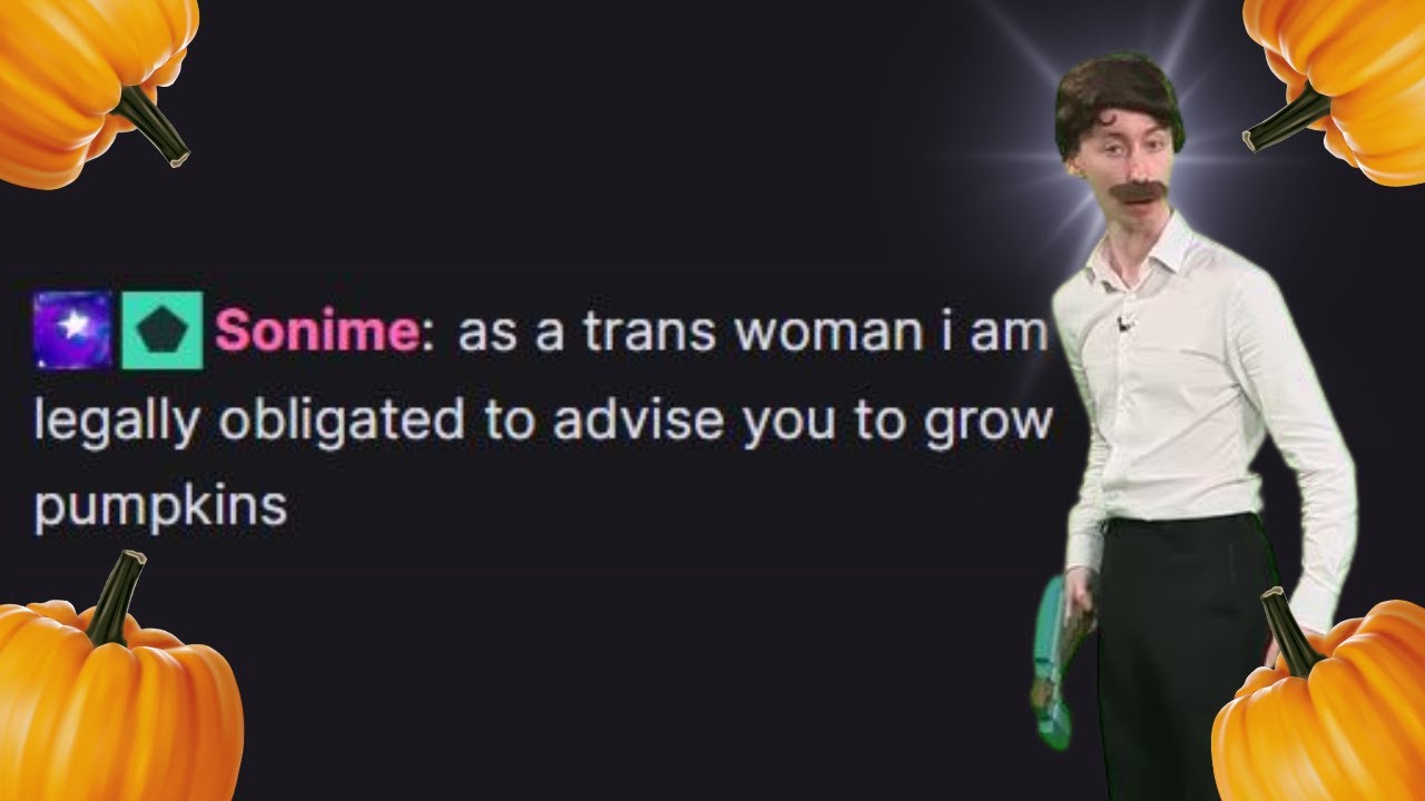 RTGame Learns About The Trans Pumpkin Joke - YouTube