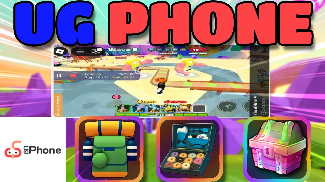 HOW I MACRO TO GET RICH IN SPONGEBOB TOWER DEFENSE (UG PHONE) - YouTube