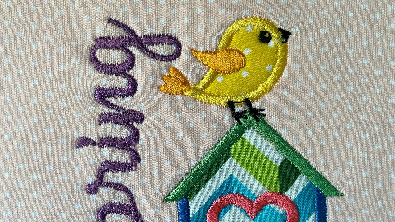 DIME Spring Design Machine Embroidery Stitch Along! - YouTube