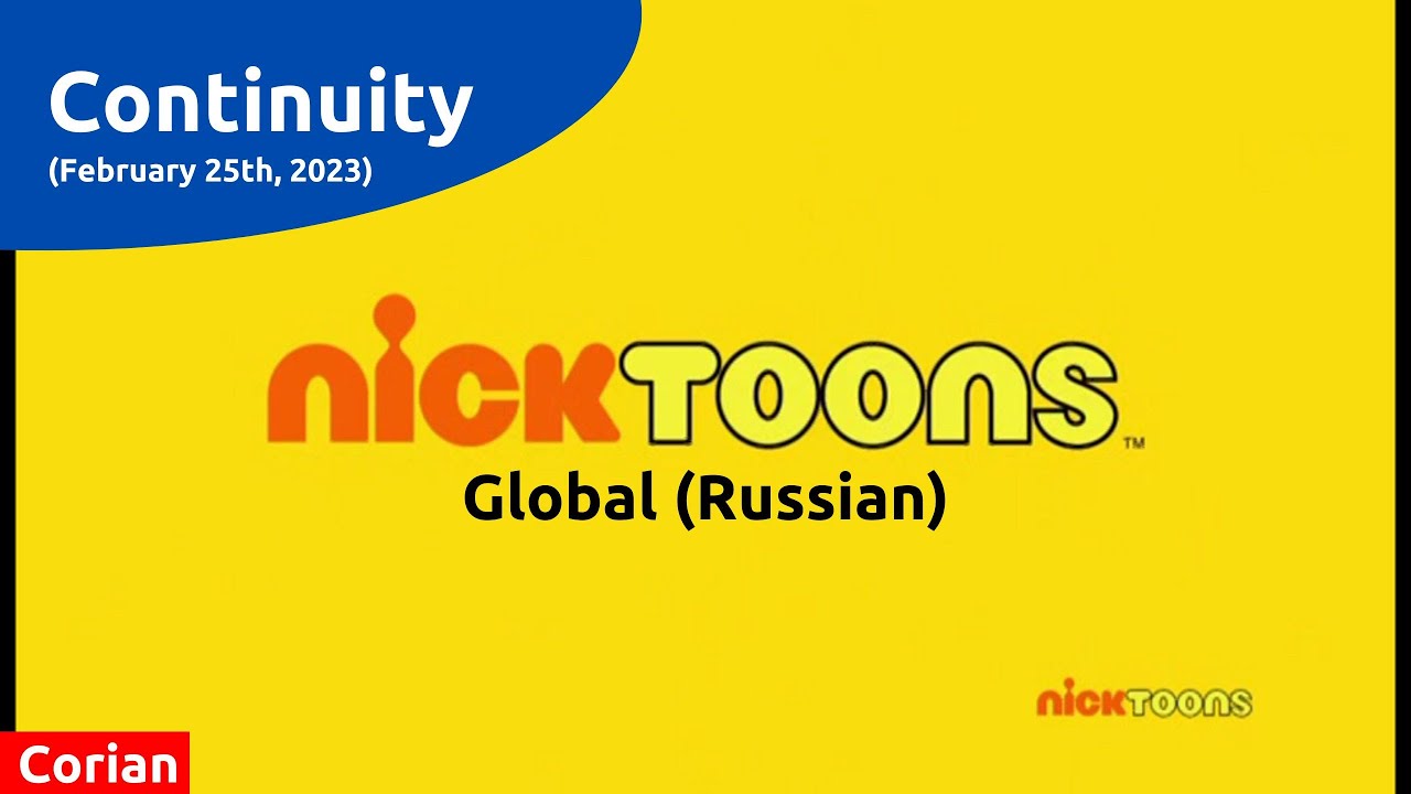 Nicktoons Global (Russian) - Continuity (February 25th, 2023) - YouTube