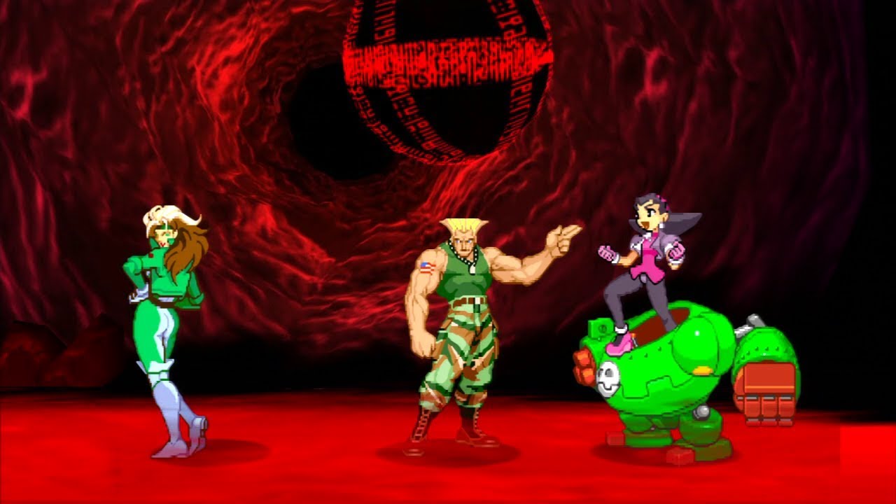 Marvel VS Capcom 2 - Rogue/Guile/Tron Bonne - Expert Difficulty ...