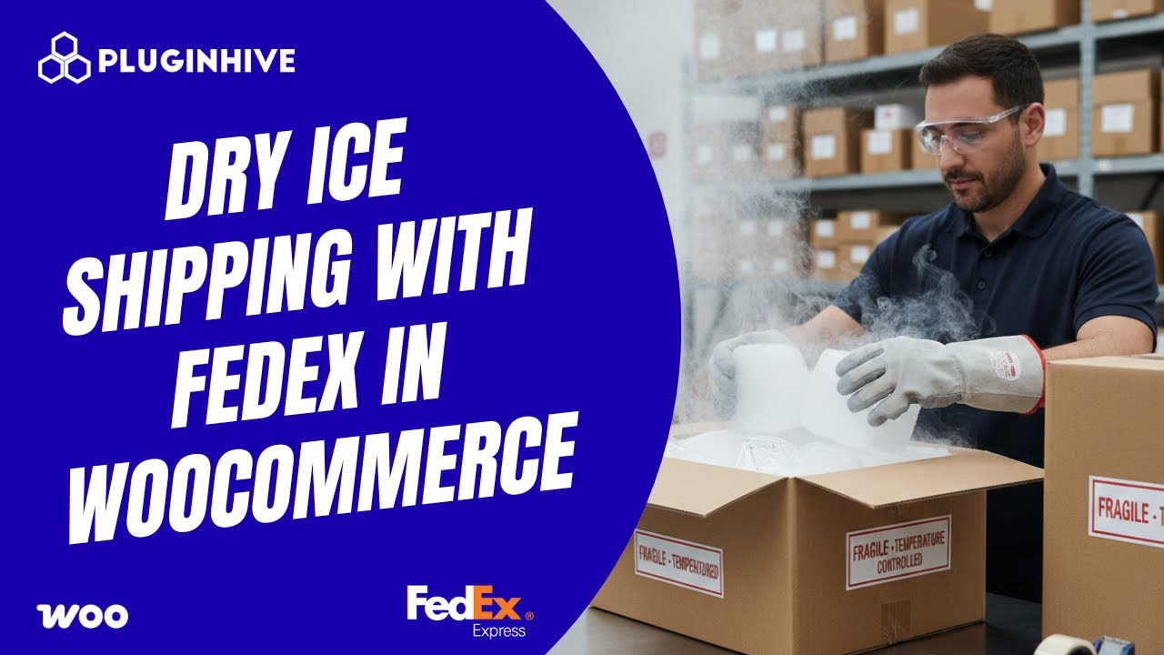 Dry Ice Shipping with FedEx in WooCommerce - YouTube