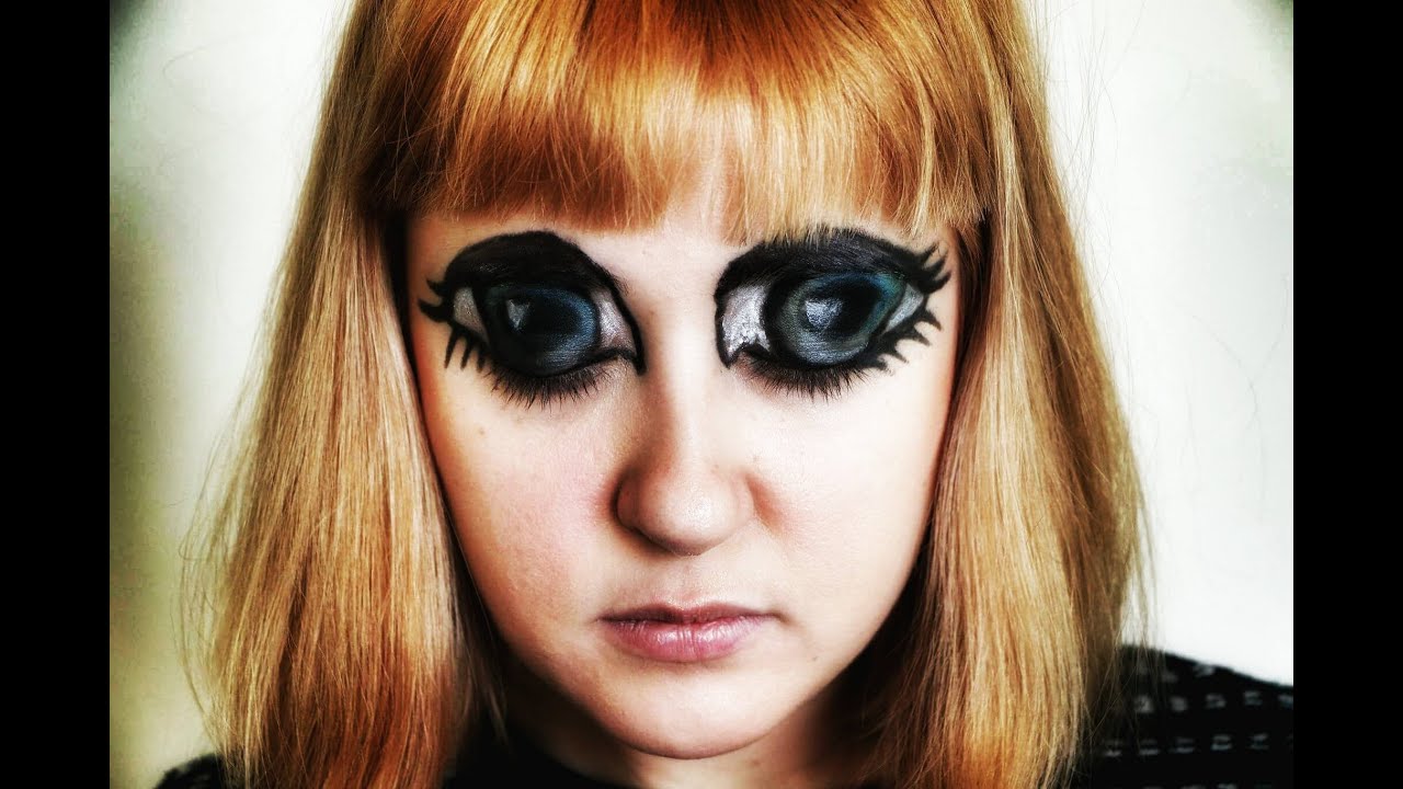 How to Create GIANT EYES on Your Face - YouTube
