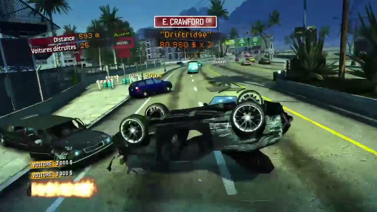 Showtime Burnout Paradise Remastered - YouTube