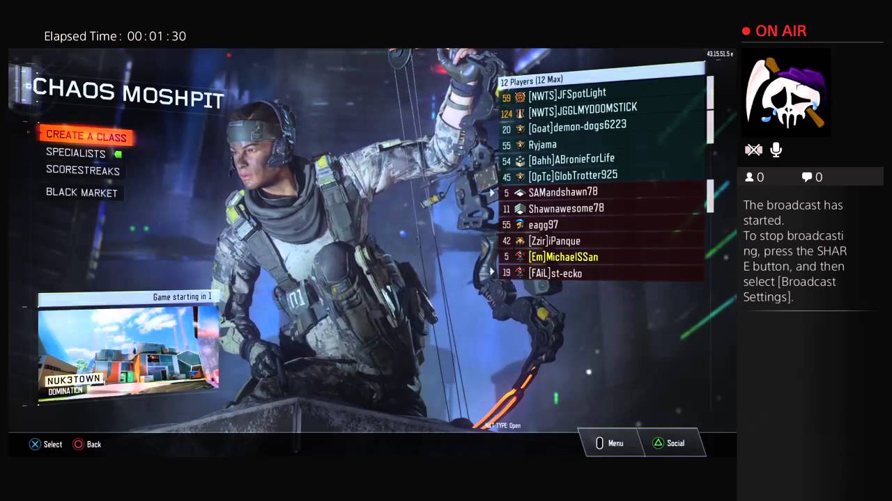Some BO3 fun as Outrider - YouTube