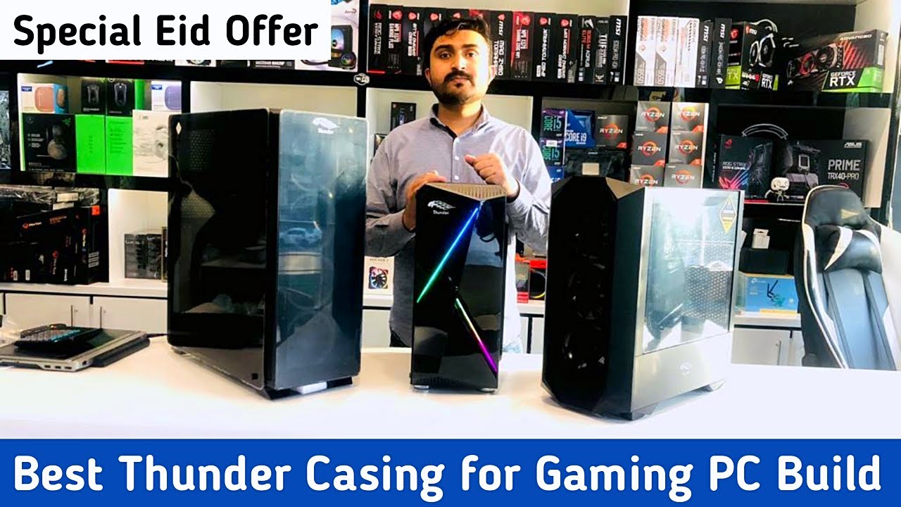 Best Thunder Casing for Gaming PC Build | RGB Casing | Rja 500 - YouTube
