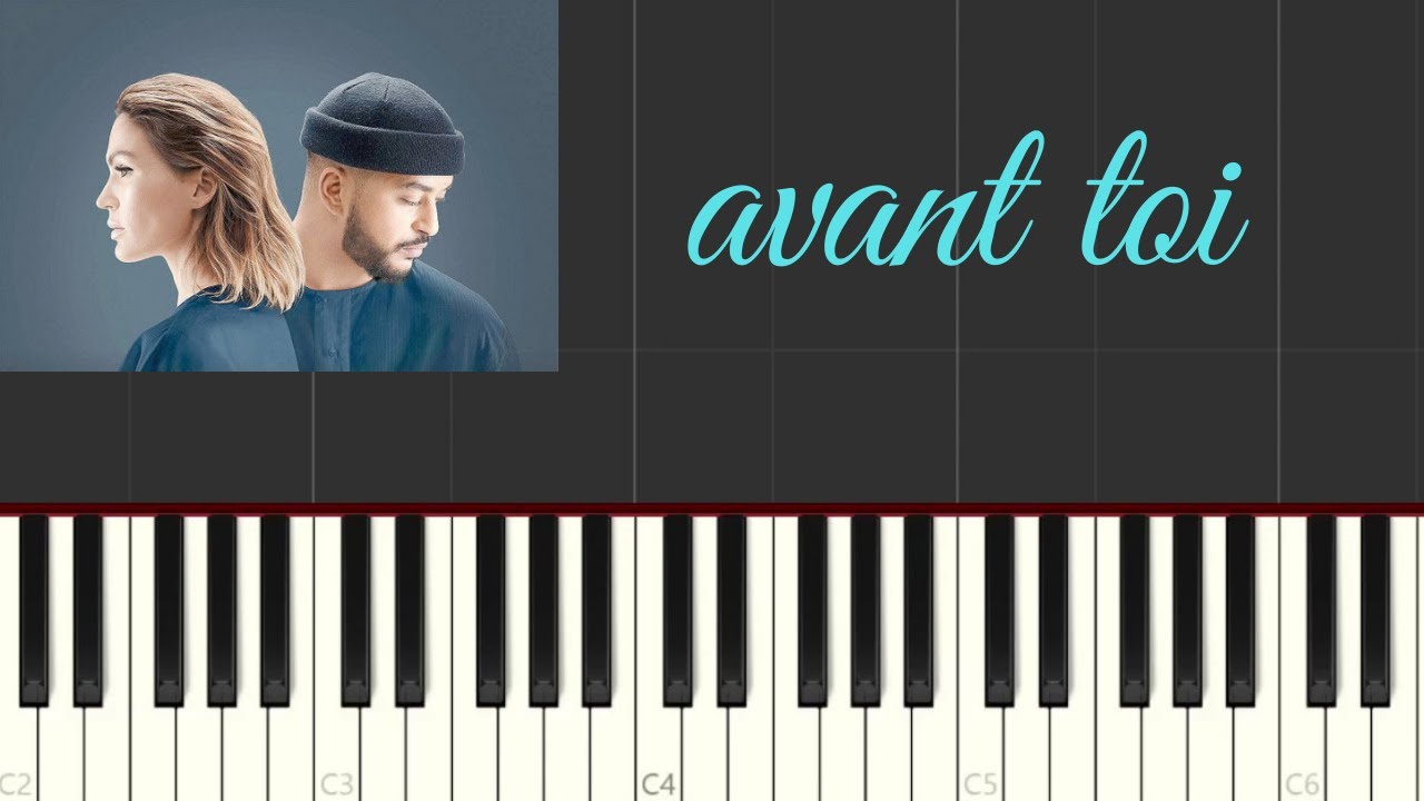 Vitaa et Slimane-avant toi .piano - YouTube