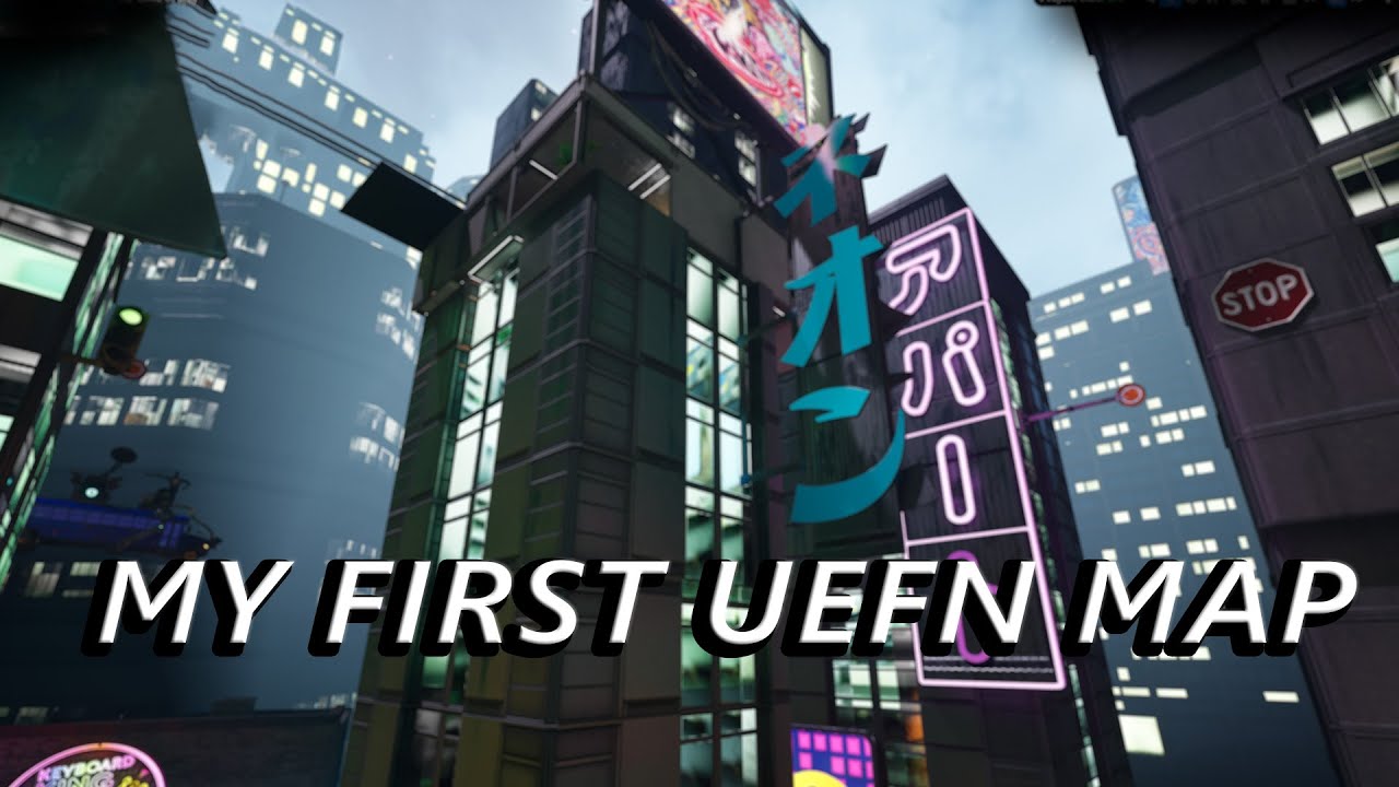 First UEFN Map NEW CODE - YouTube