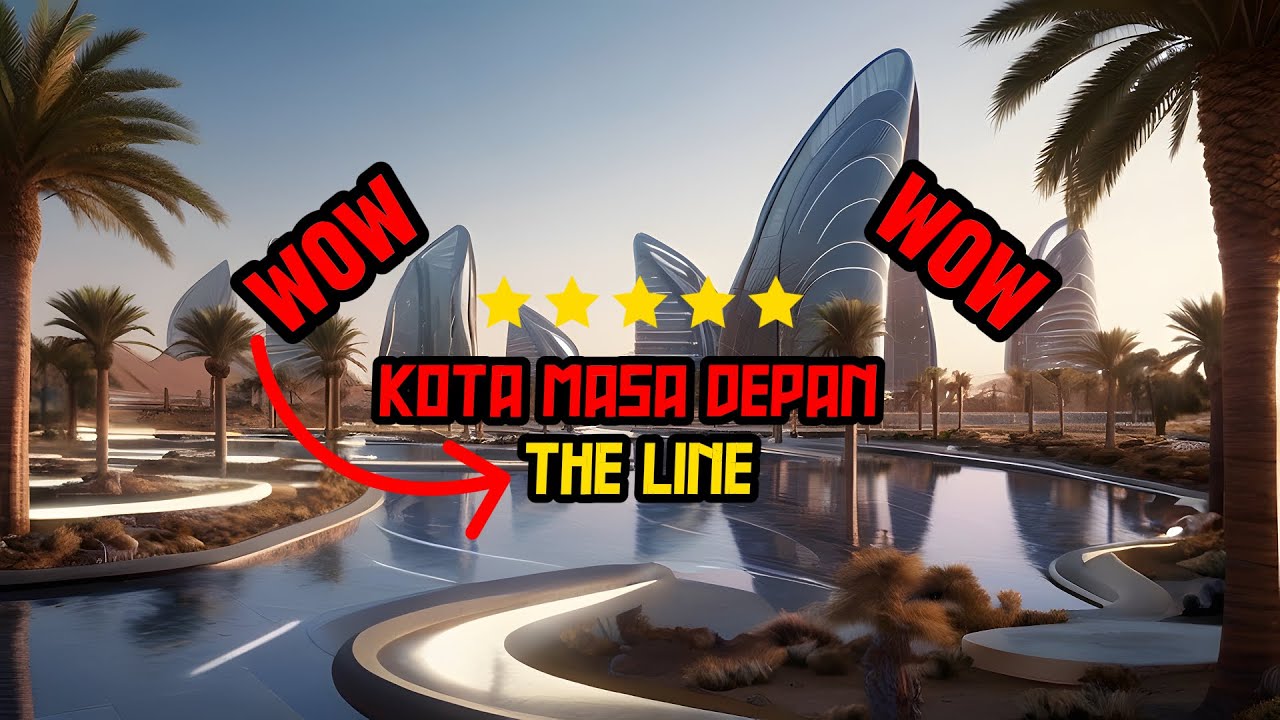 Pembangunan Kota Masa Depan Mega Proyek The Line Neom di Arab Saudi ...
