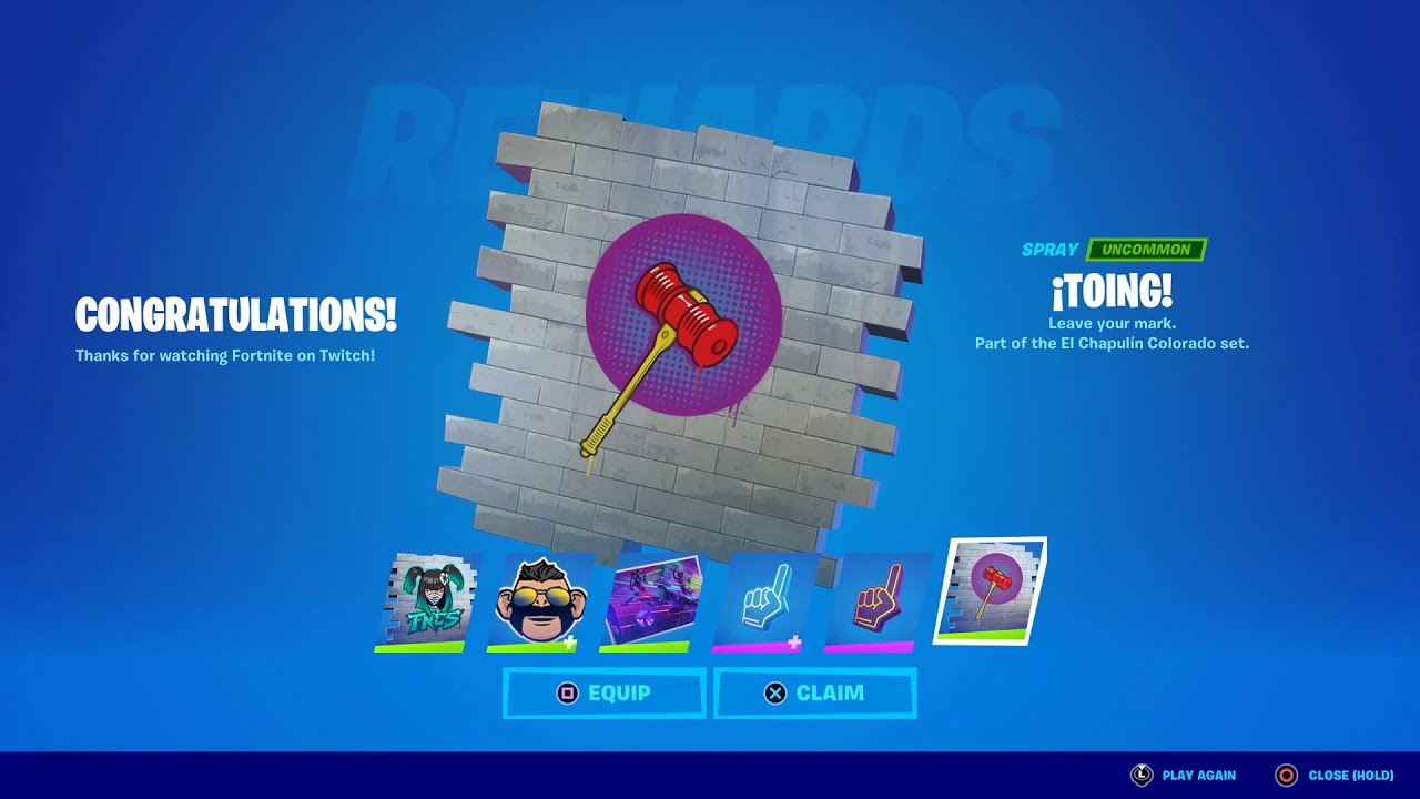 claim free reward in fortnite! - YouTube