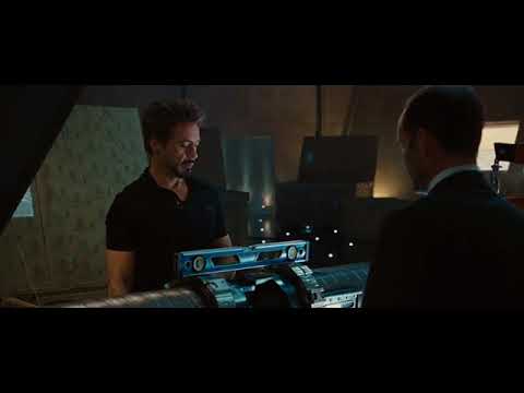 Tony Stark Creating New Element Scene Iron Man 2 2010 Movie CLIP HD ...