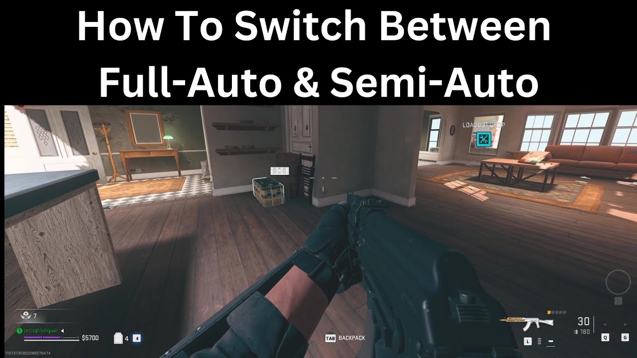How To Switch Between Full-Auto vs Semi-Auto In Call Of Duty Warzone 2 ...