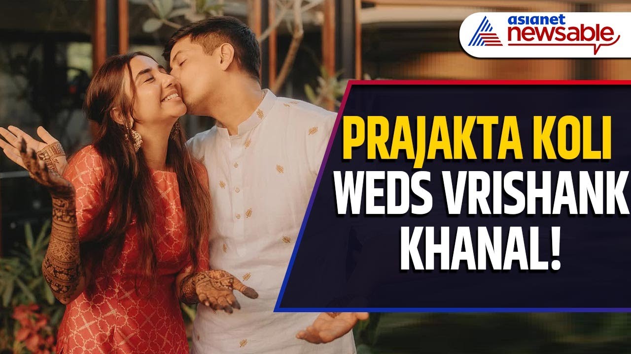 MostlySane Prajakta Koli’s Dream WEDDING! Ties Knot with Vrishank ...