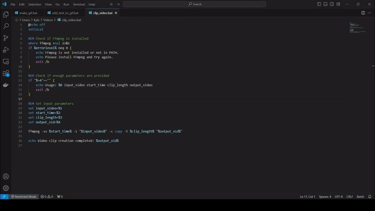 Slice Videos with FFMPEG - YouTube