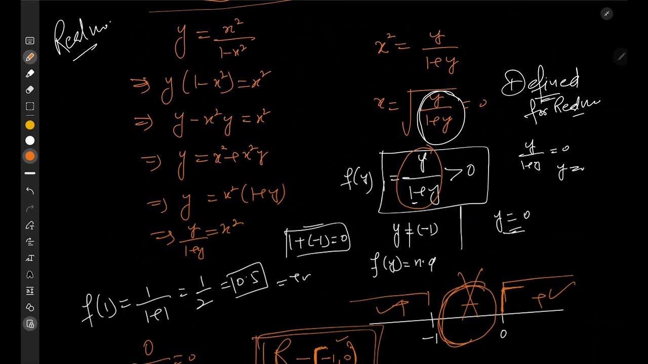 JEE DIRECT- Day-3,(Part-2) (PYQ) (Relation & Functions) - YouTube