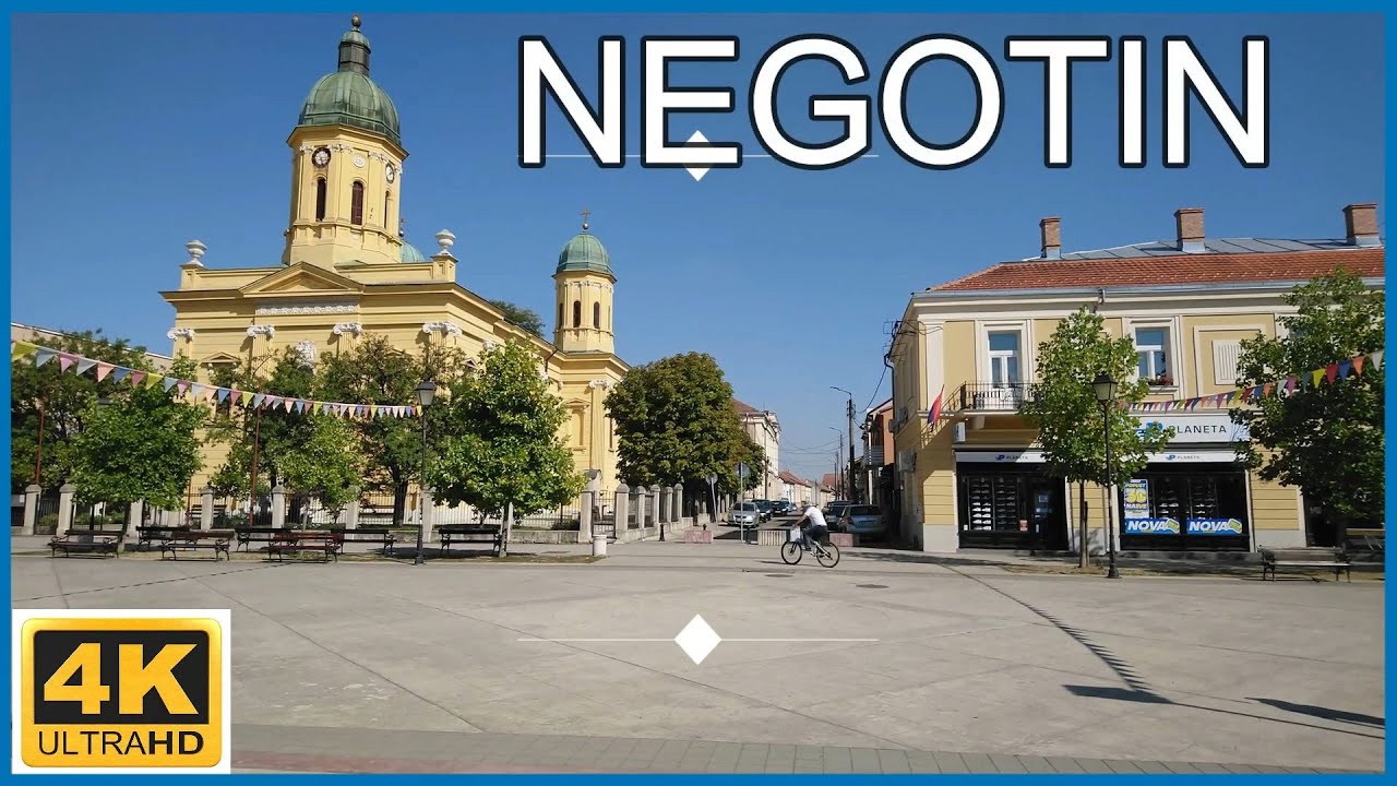 [4K] Negotin - Serbia🇷🇸Walking Tour - Town Centre - YouTube
