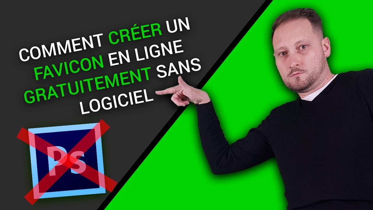 Comment Créer Un FAVICON En Ligne GRATUITEMENT Sans LOGICIEL - YouTube