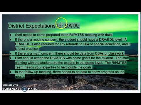 Data Collection (Part of RtI/MTSS Updates course) - YouTube