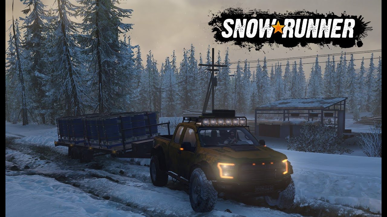 SnowRunner Ford F150 Raptor Alanka - YouTube