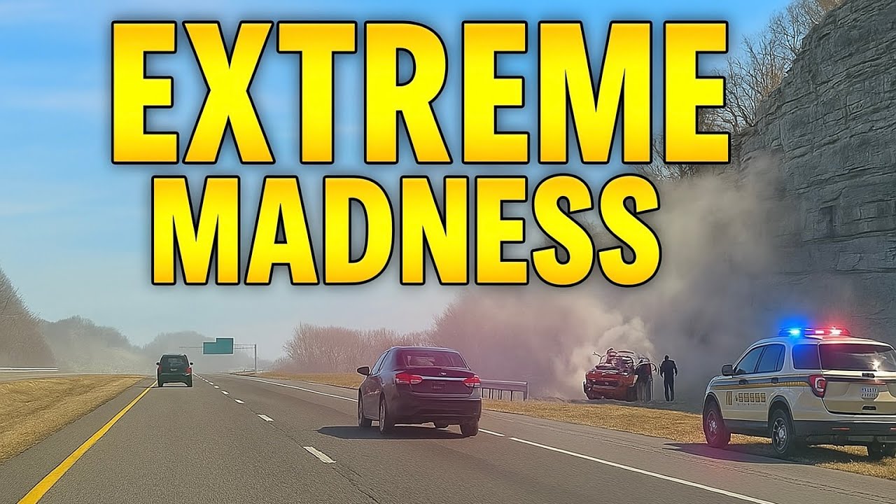 EXTREME DASH CAM MADNESS: Insane Near Misses 2025 - YouTube