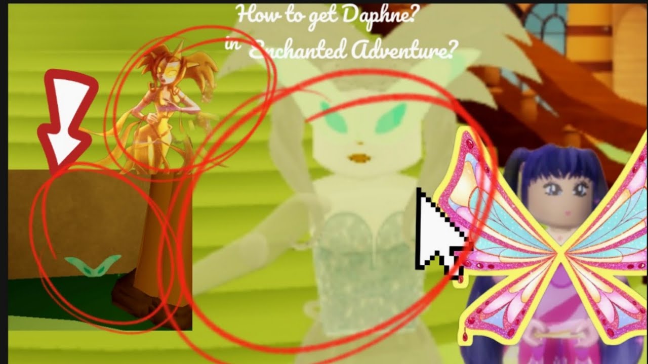 How to get Daphne (Nymph) in Game Enchanted Adventure ️🎭 - YouTube