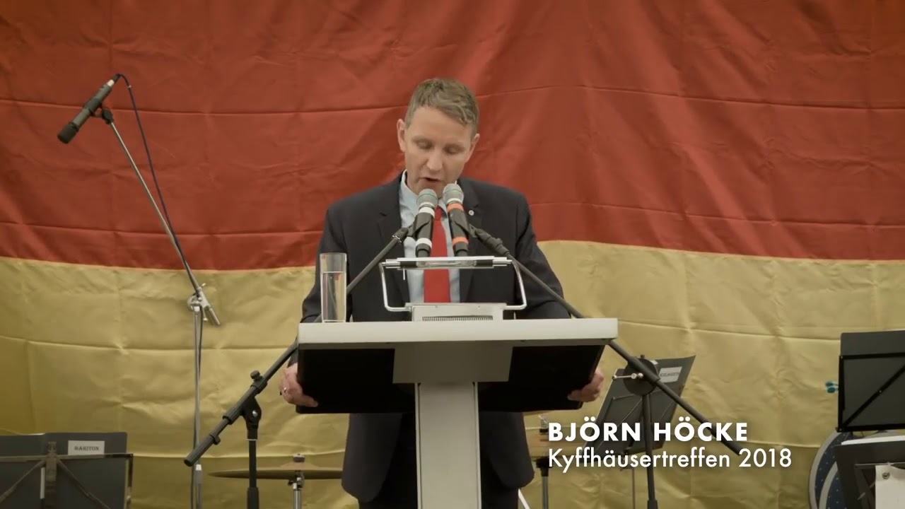 Kyffhäusertreffen 2018 Rede von Björn Höcke - YouTube