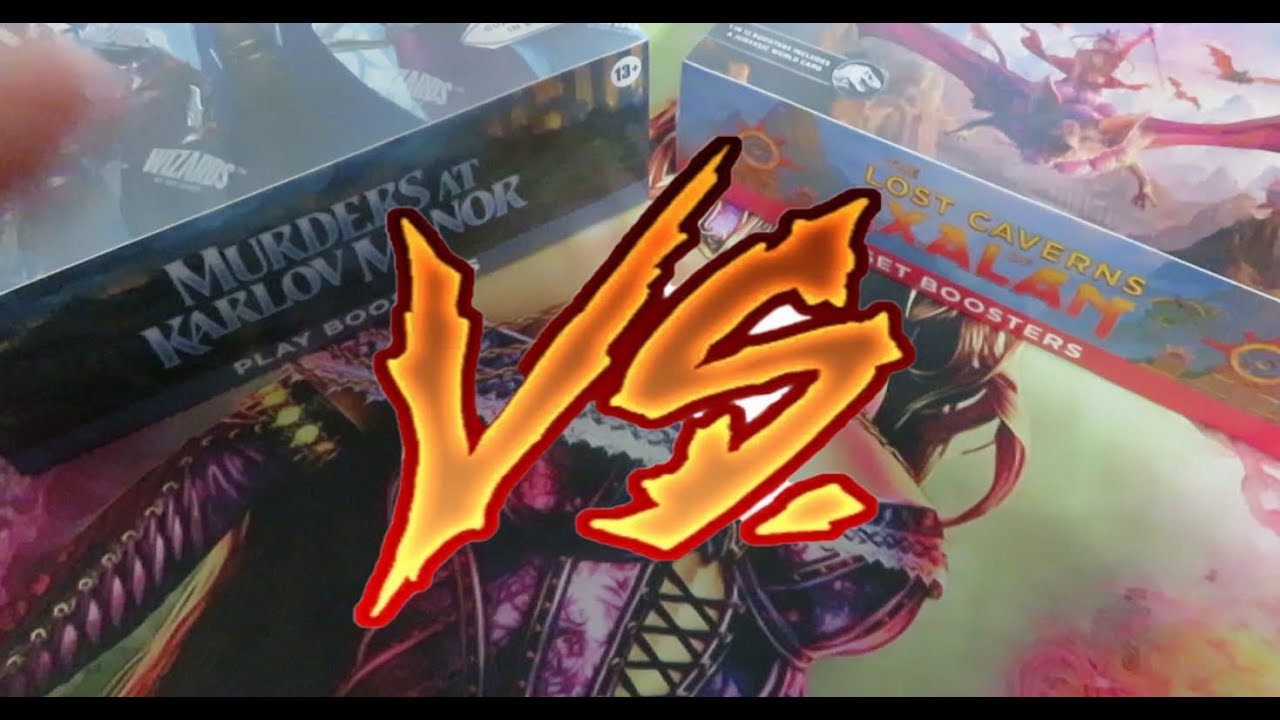 Set Booster Box vs Play Booster Box - Round One - YouTube