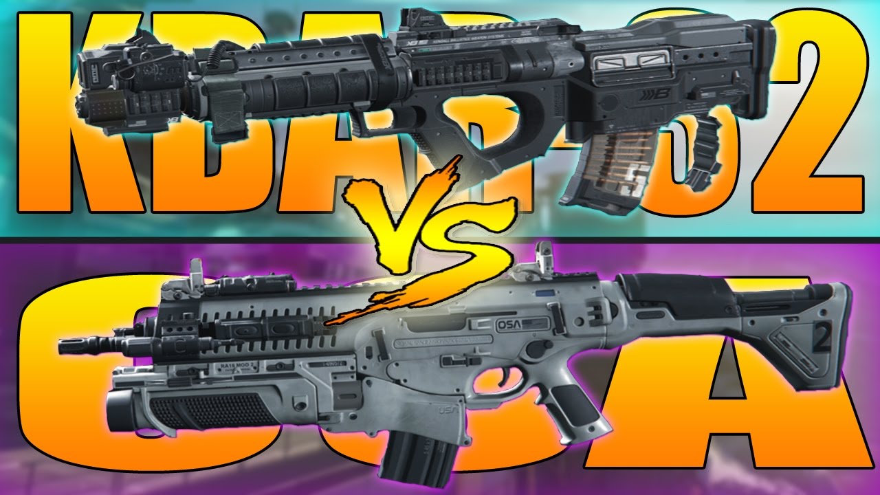 KBAR-32 VS OSA (Call of Duty Infinite Warfare Weapons Versus) - YouTube