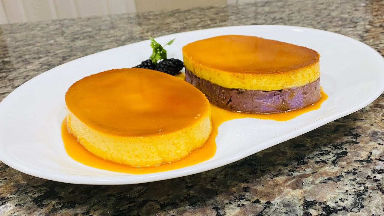 Ube Leche Flan Recipe - Banana-breads.com