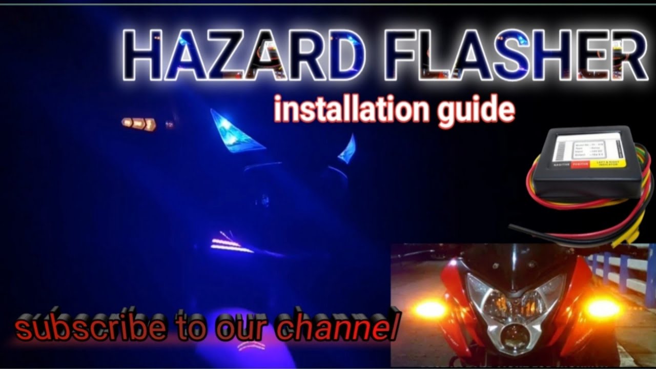 Hazard Flasher for All bikes and scuty #bikeaccessories # ...