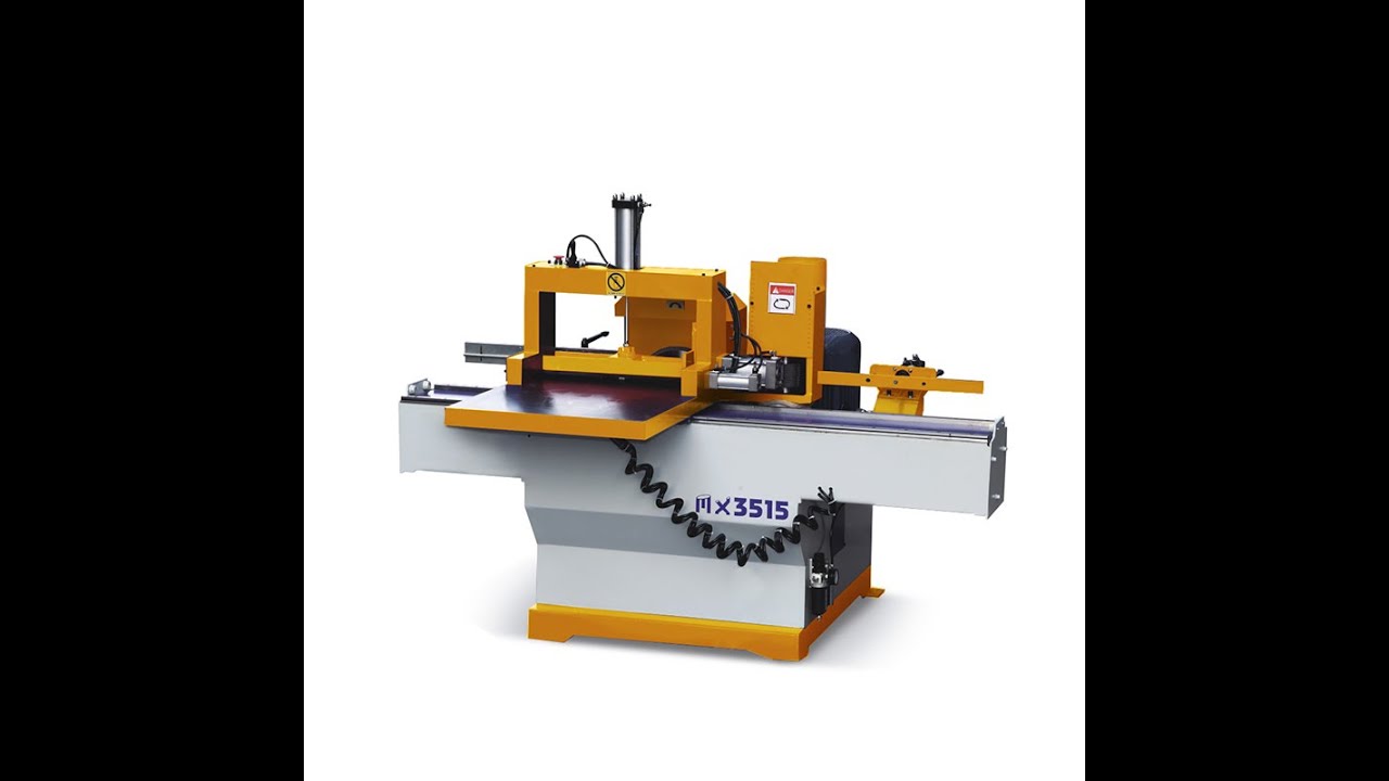 Automatic Finger Joint Shaper Machine - YouTube