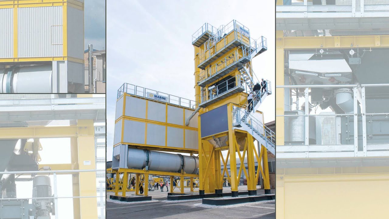 BE TOWER - MARINI NEW GENERATION ASPHALT PLANT - YouTube