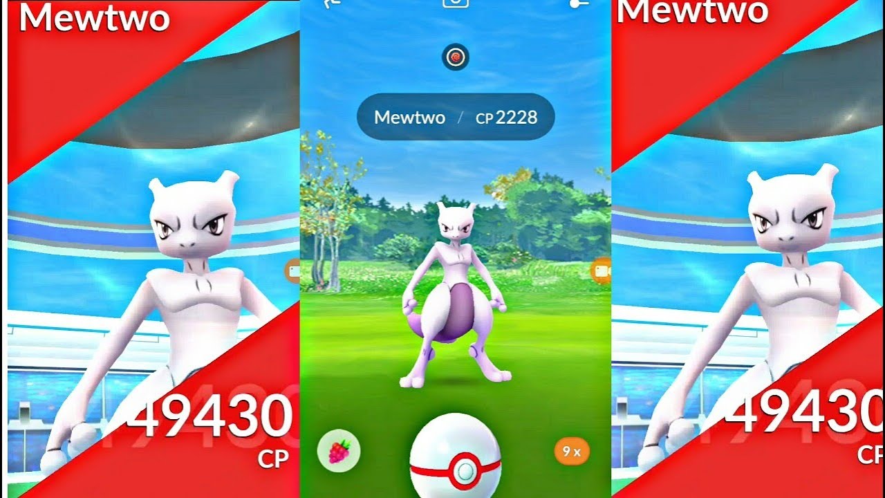 Mewtwo Ex Raid by Level 23 Player Pokemon Go - YouTube
