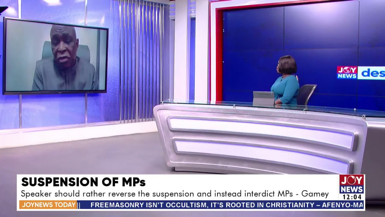 Suspension of MPs: Speaker should reverse the suspension and instead ...