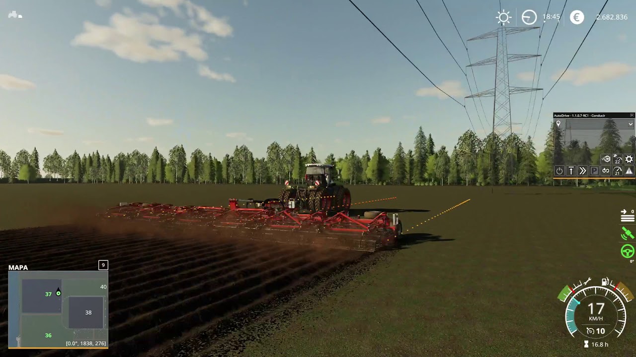 Farming Simulator 19 GPS Guia practica - YouTube