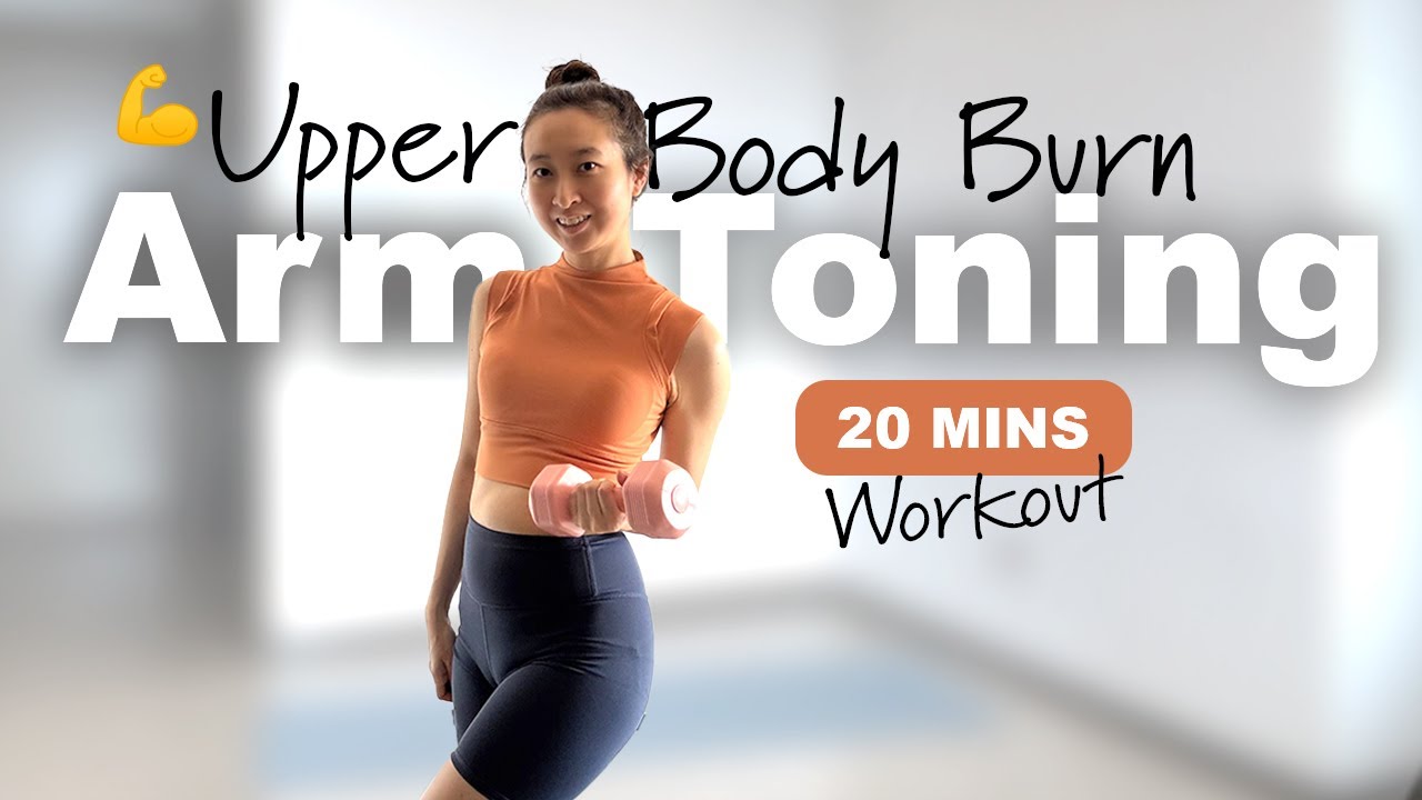 20 Mins Standing Arm Workout | Low Impact Toned Arms | No Jumping - YouTube