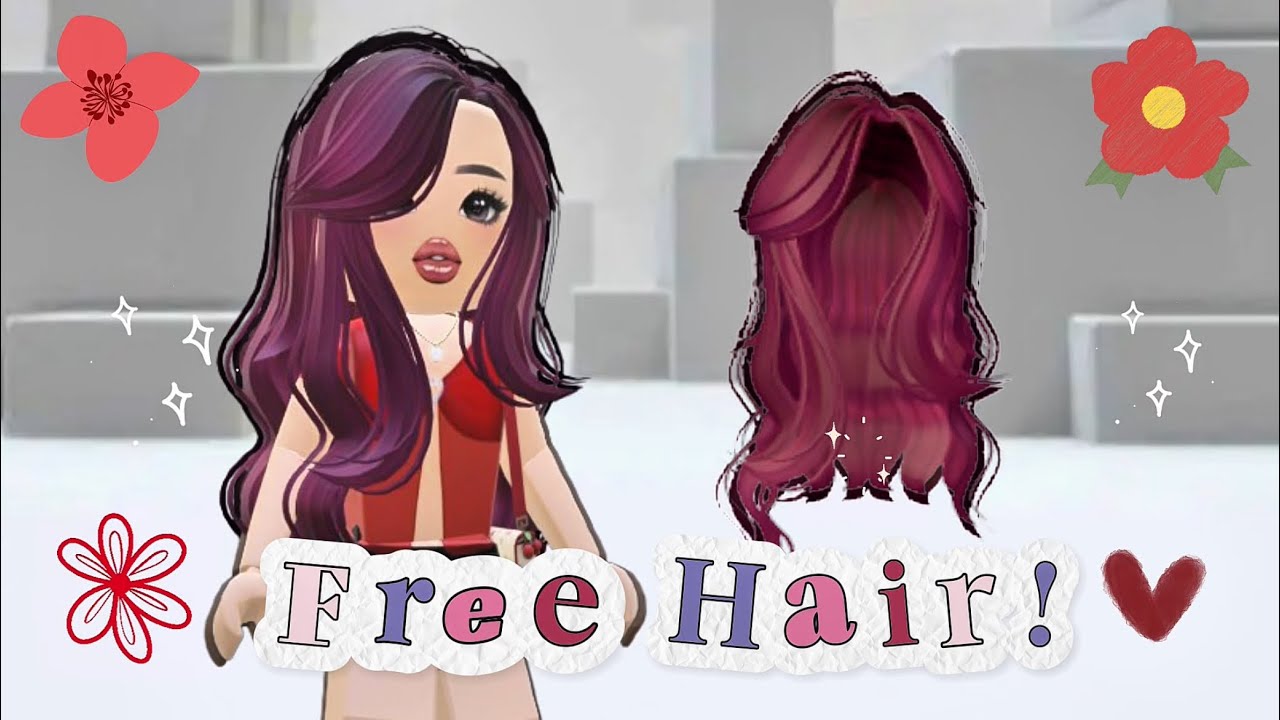 Hurry! NEW *FREE* Hair on ROBLOX! How to get the Wavy Glamorous Hair in ...