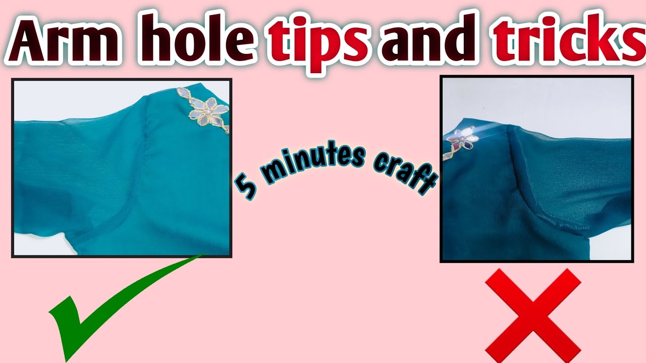 sleeves tip's and tricks||useful tips for sleeves||Armhole tips||Multi ...