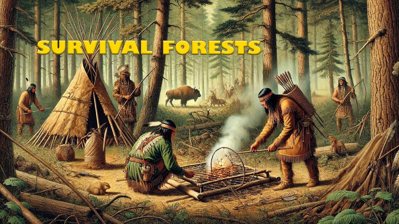 Survival Secrets of Native Americans in the Deep Forests - YouTube