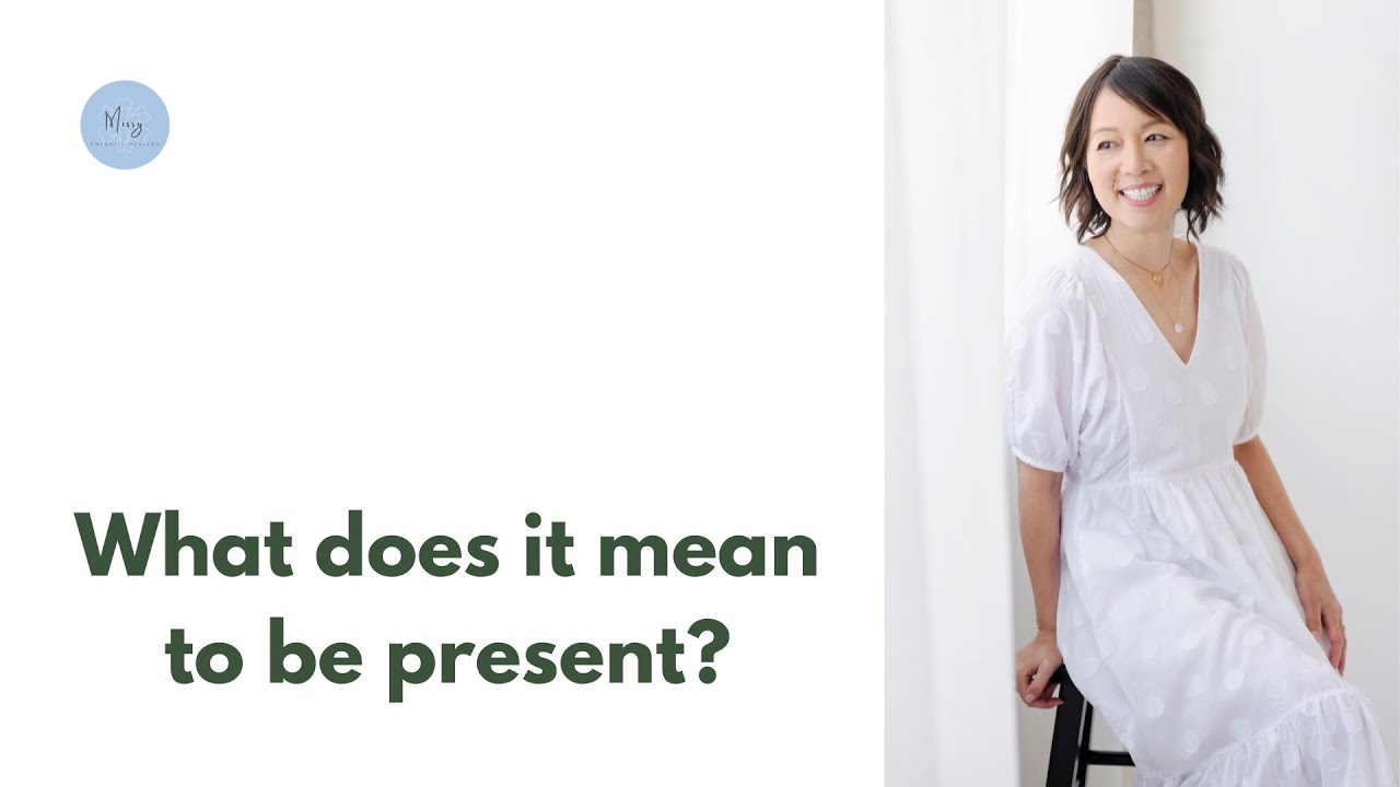 What does it mean to be present? - YouTube